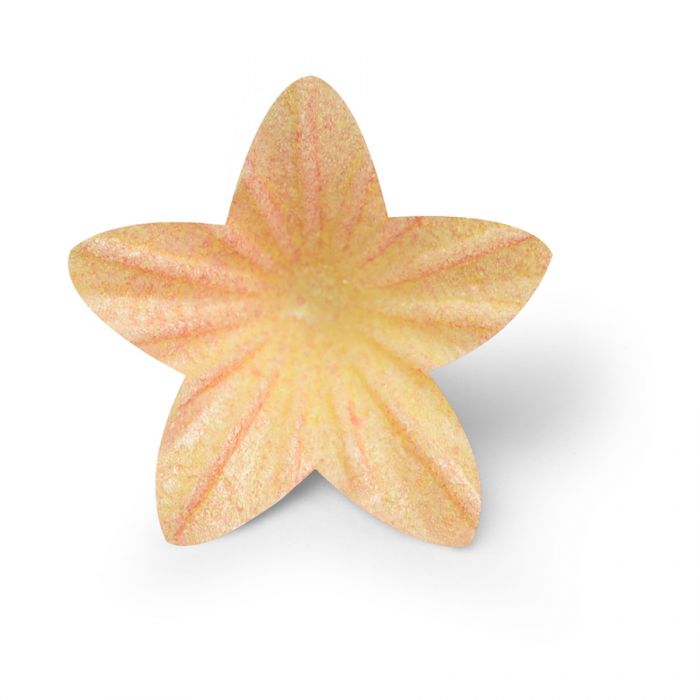 Modecor | Fiore in cialda - Mini fiore colore giallo sfumato
