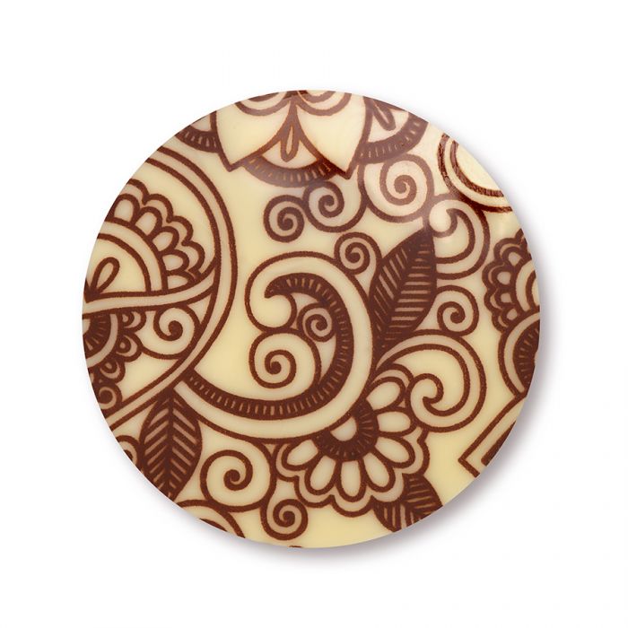 Modecor | Kit Tondi chablon in cioccolato bianco
